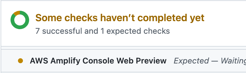 PR Preview gets stuck on "Expected" state when pushing to branch too quickly · Issue #3313 · aws ...