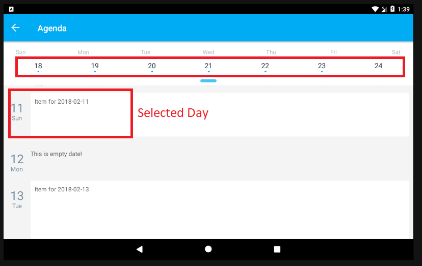 Agenda's Selected Day hidden [pastScrollRange=0] · Issue #363 · wix ...