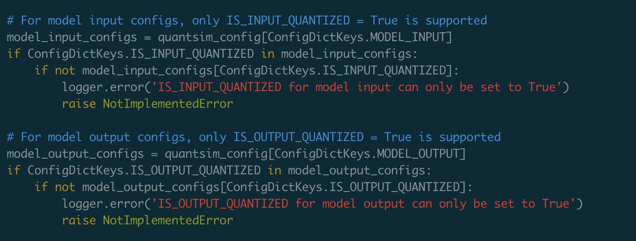 problem about Quantization Simulation · Issue #806 · quic/aimet · GitHub