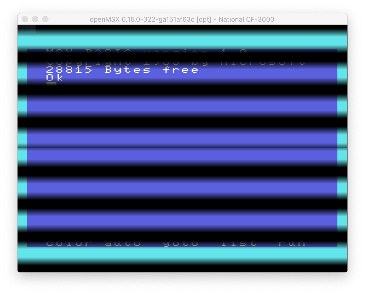 Middle scanline looks wrong in SDL renderer (on Mac) · Issue #1166 · openMSX/openMSX · GitHub