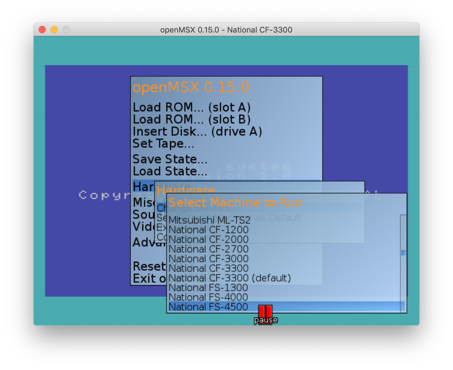 Duplicate machine entries on MacOS · Issue #1167 · openMSX/openMSX · GitHub