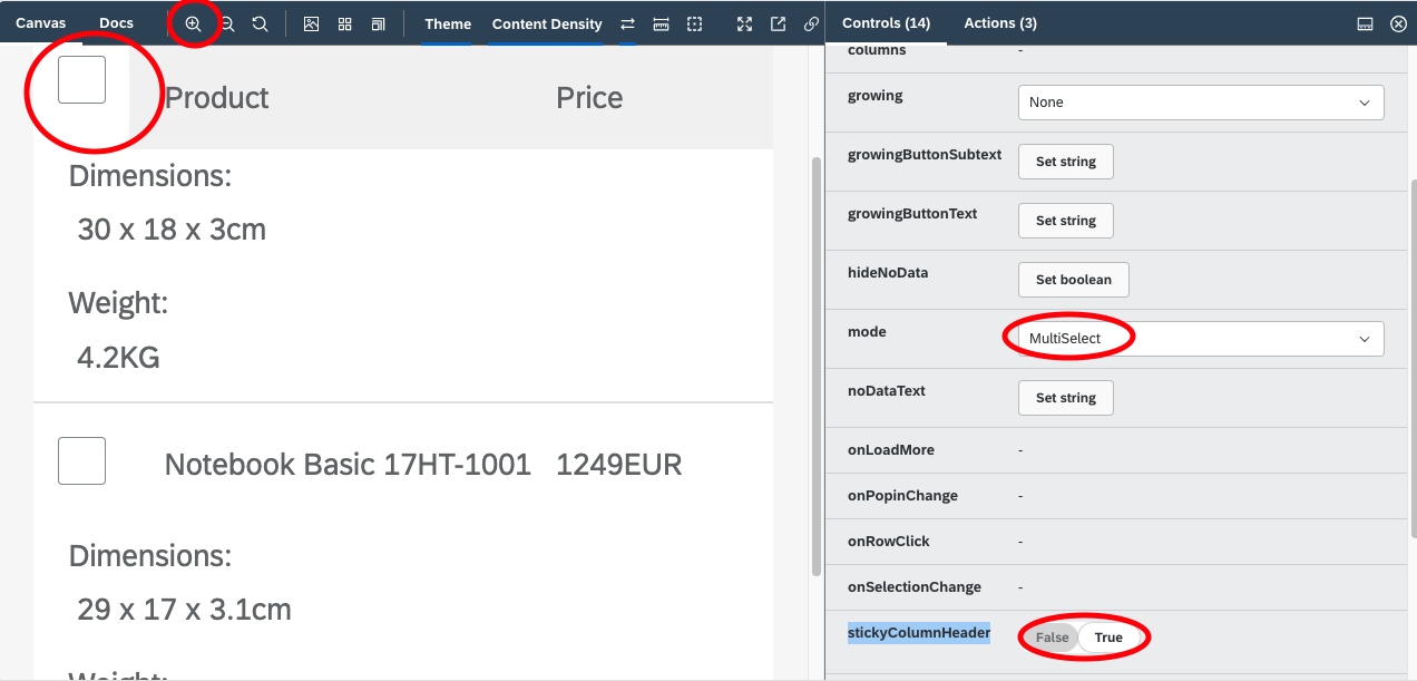 [ui5-table] CheckBox in UI5 Table MultiSelect Mode is not fixed when scrolling. · Issue #3919 ...