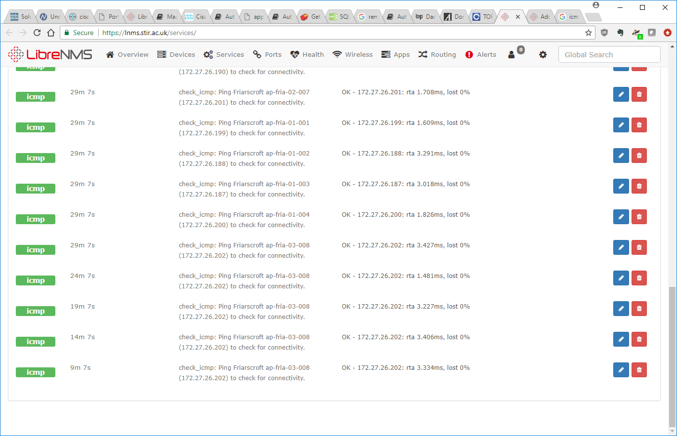 Add Service page reload generating duplicate service monitoring · Issue #7802 · librenms ...
