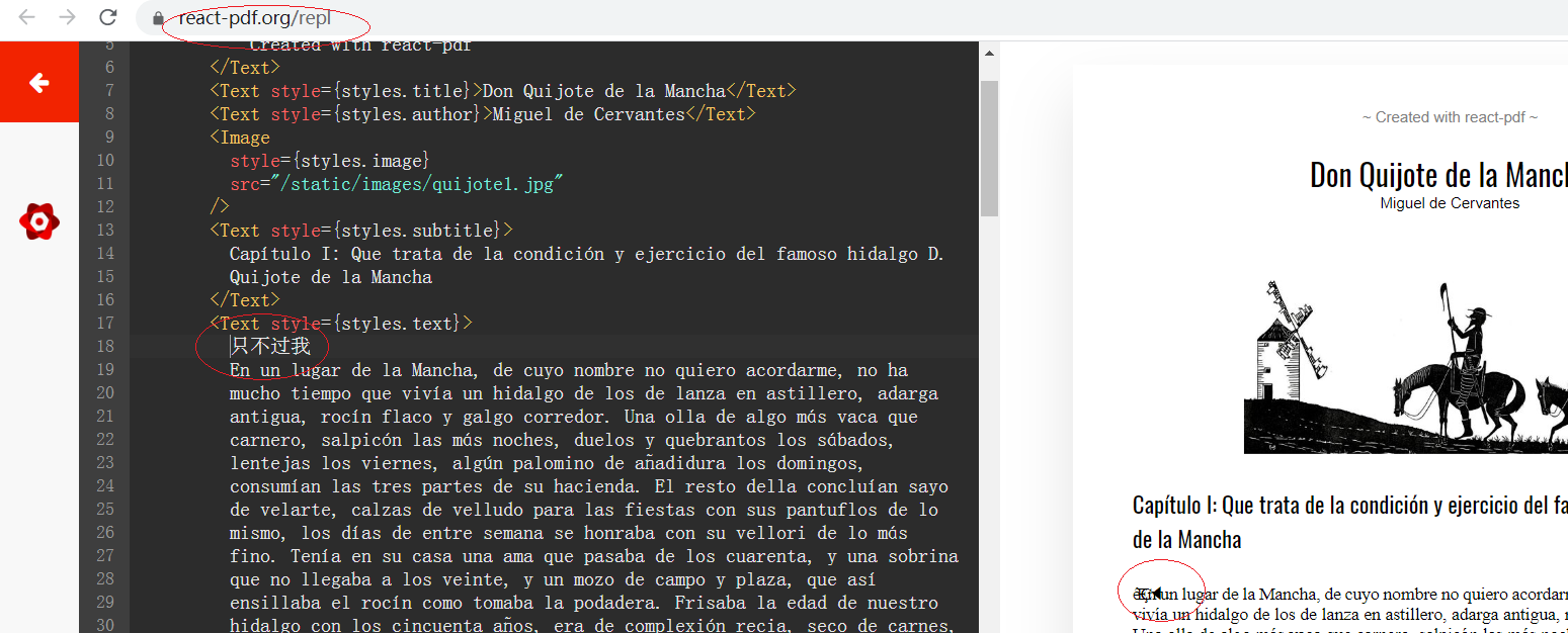 How to correctly display Chinese character? · Issue #867 · diegomura/react-pdf · GitHub