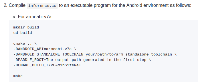 提供Android平台编译有什么用，能简单说一下吗？ · Issue #6105 · PaddlePaddle/Paddle · GitHub