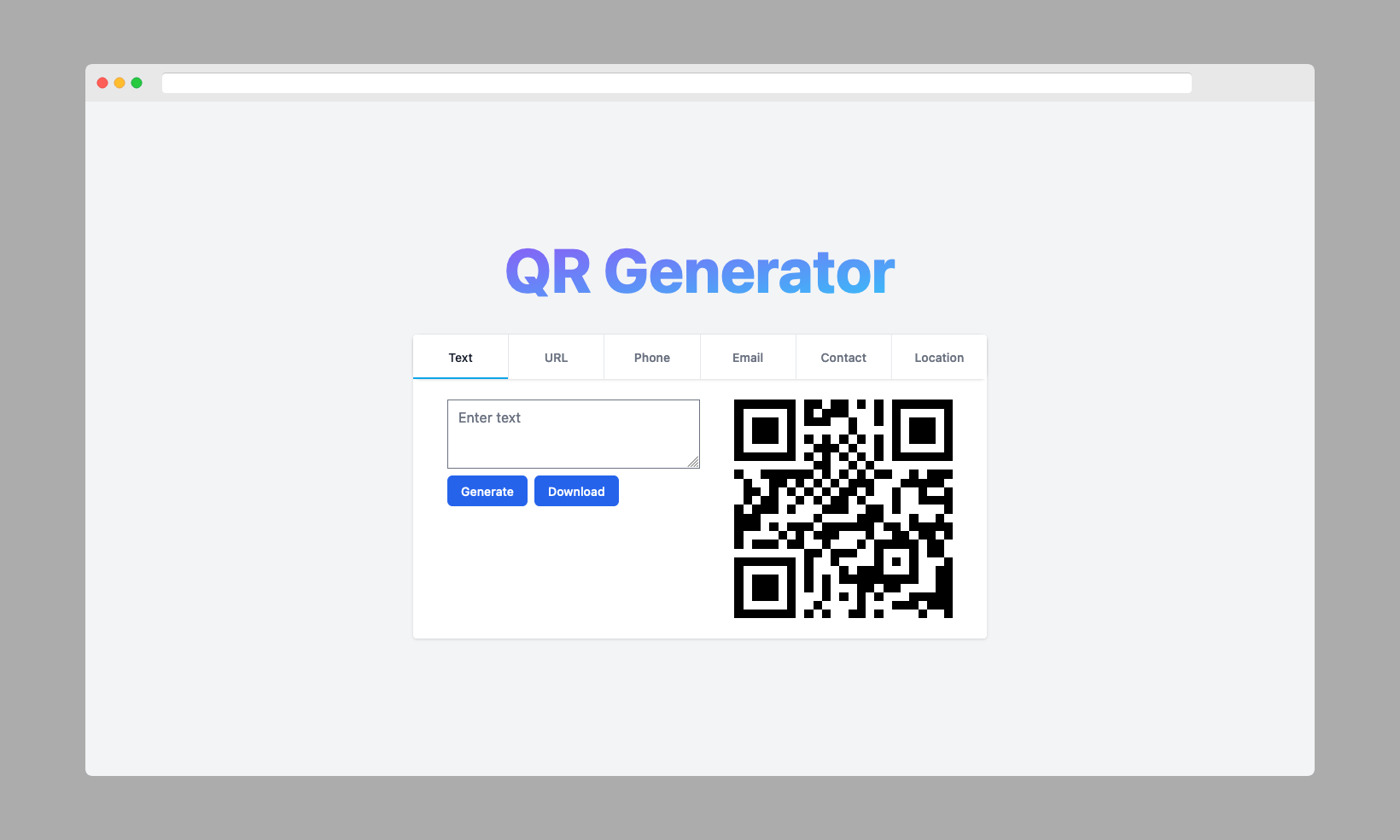 GitHub - callingmedic911/rw-example-qr-code-generator: A QR Code ...