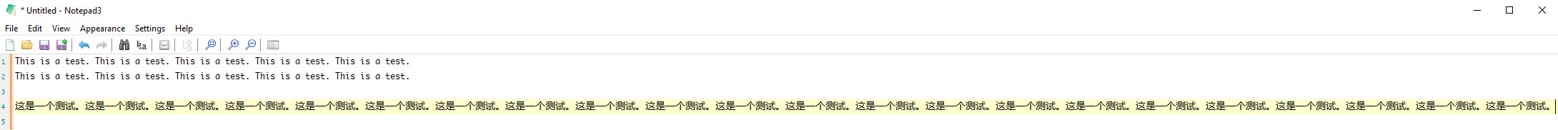 [BUG] Column Wrap doesn't work on Chinese text · Issue #4940 · rizonesoft/Notepad3 · GitHub