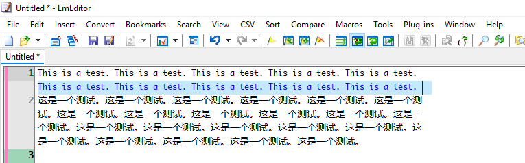 [BUG] Column Wrap doesn't work on Chinese text · Issue #4940 · rizonesoft/Notepad3 · GitHub