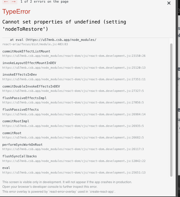 Using ` ` results in 'nodeToRestore' being set on Undefined (NEXT.js) · Issue #3515 · adobe ...