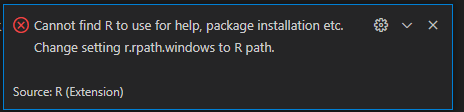 R terminal cannot be started after switching R versions · Issue #1181 · REditorSupport/vscode-R ...
