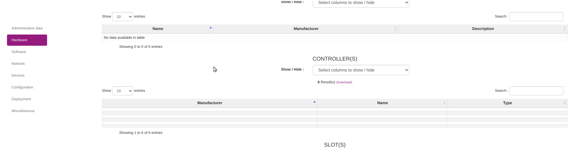 All Hardware Fields Are Blank · Issue 1121 · Ocsinventory Ngocsinventory Ocsreports · Github 