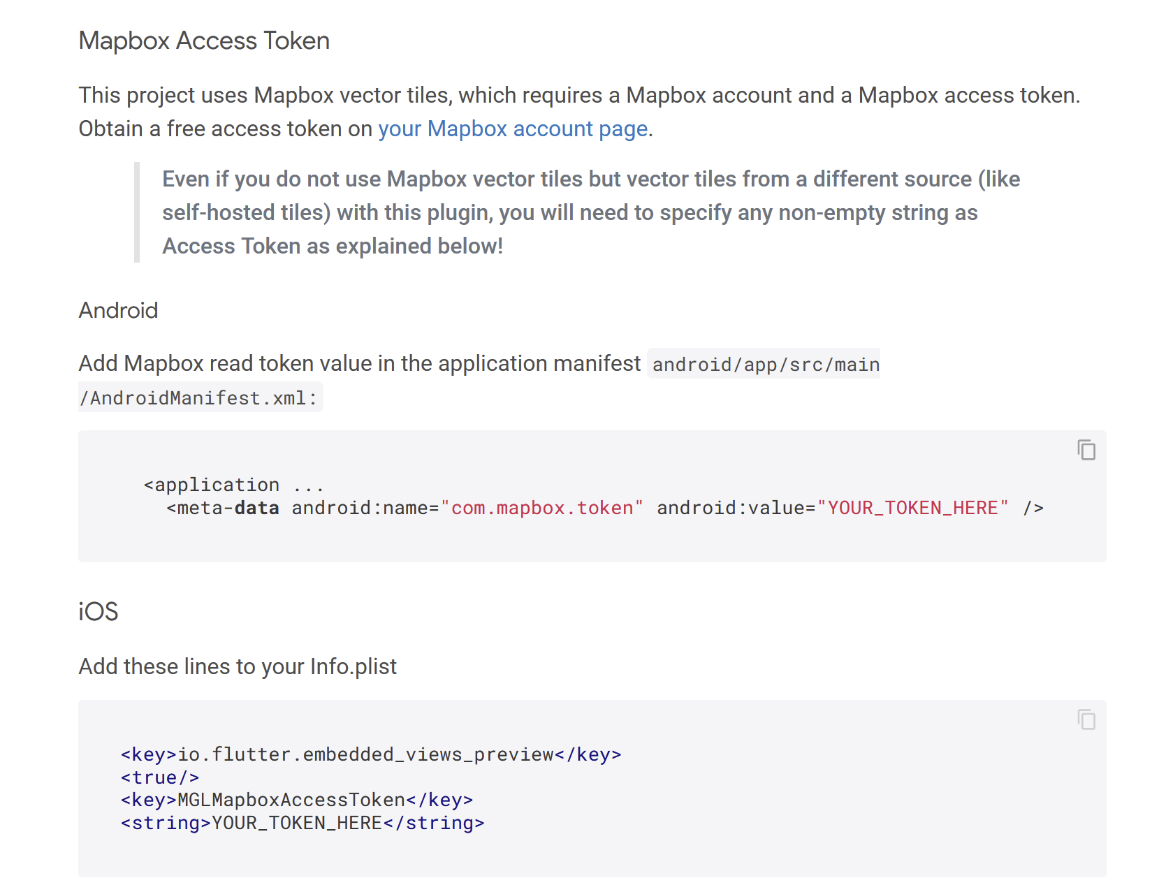 Missing Accesstoken Parameter · Issue 606 · Flutter Mapbox Glmaps · Github