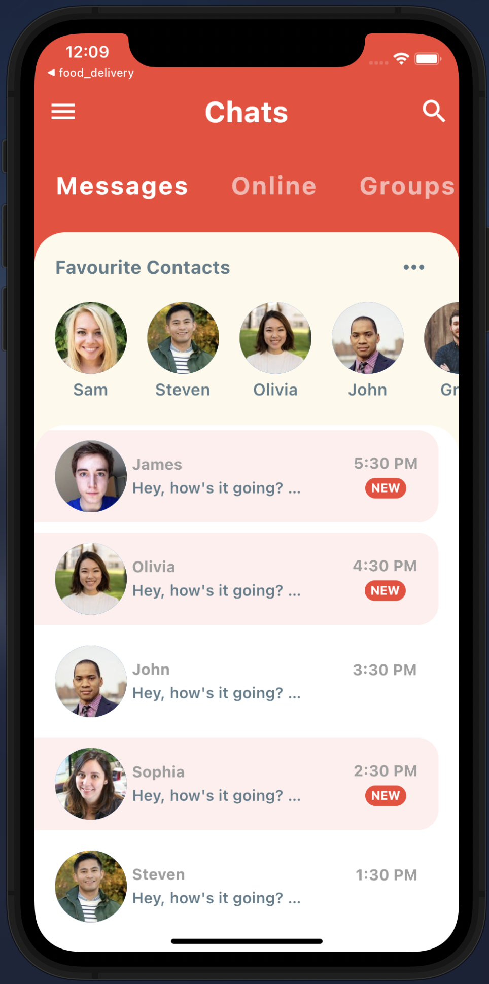 Github Npaniumflutter Chat Screen Flutter Chat Ui Project 