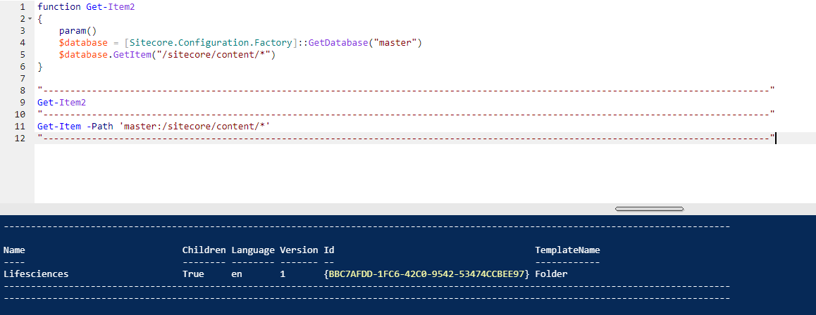 Wildcard items (*) not returned · Issue #992 · SitecorePowerShell/Console · GitHub
