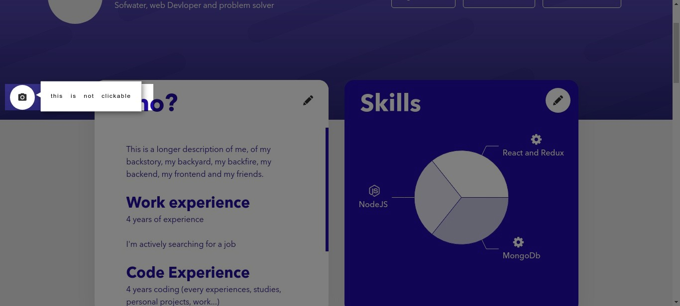 camera button · Issue #26 · welovedevs/react-ultimate-resume · GitHub