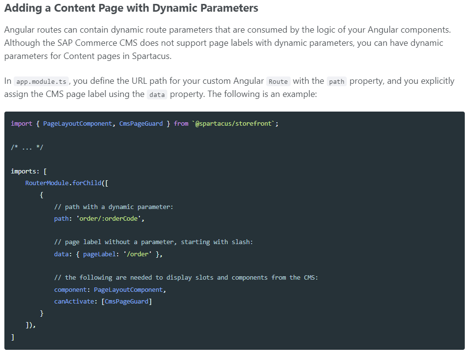 cxRoute is not mentioned when adding a content page in docs · Issue #16784 · SAP/spartacus · GitHub