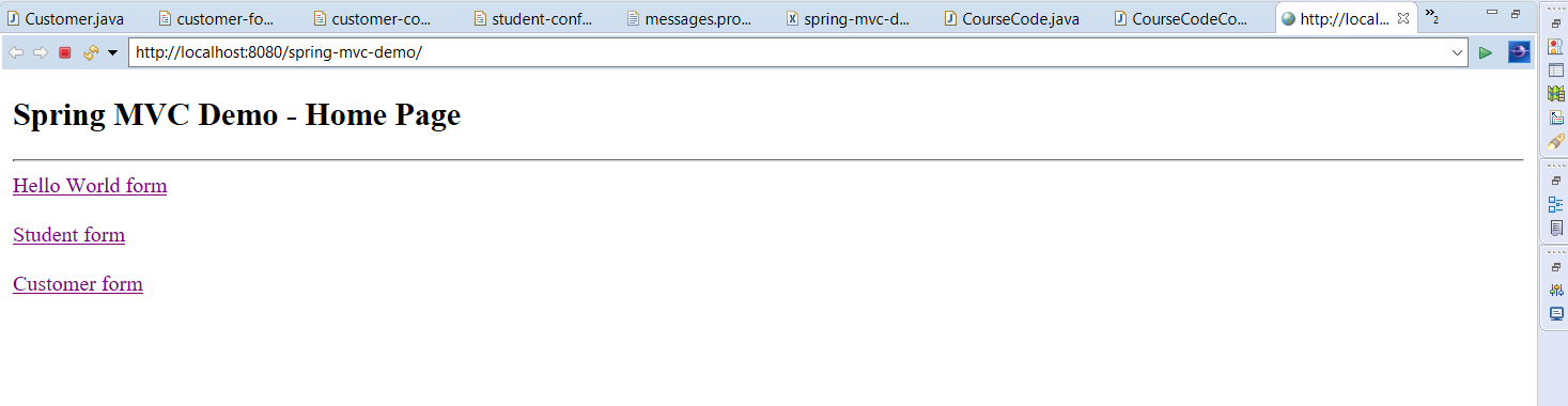 GitHub - ashishshah1995/Spring-MVC: Application using Spring MVC