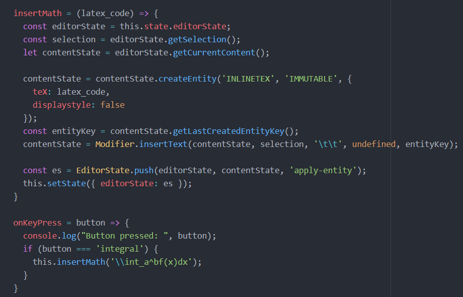 draft-js-mathjax-plugin question - need help · Issue #2036 · facebookarchive/draft-js · GitHub
