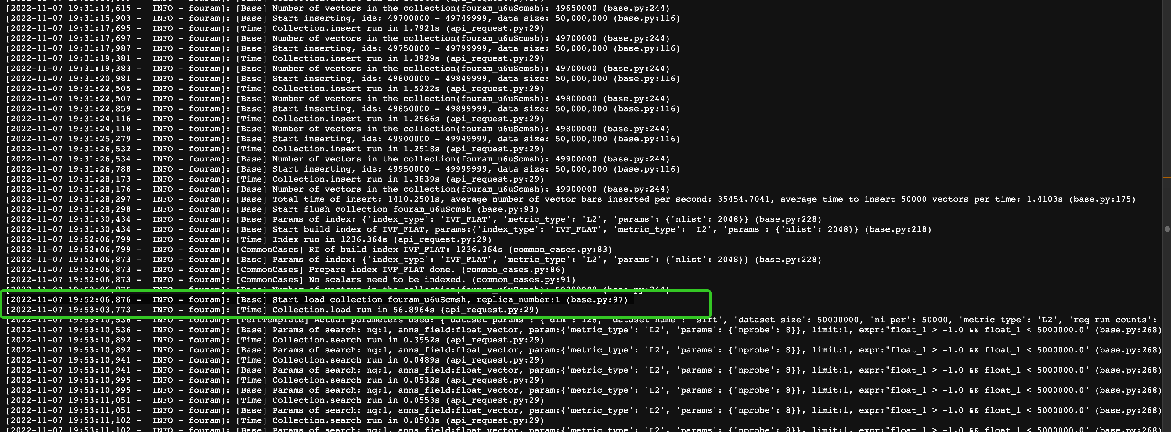 [Bug]: [benchmark][IVF_FLAT] 50 million vectors, 10G memory is occupied when searching · Issue ...