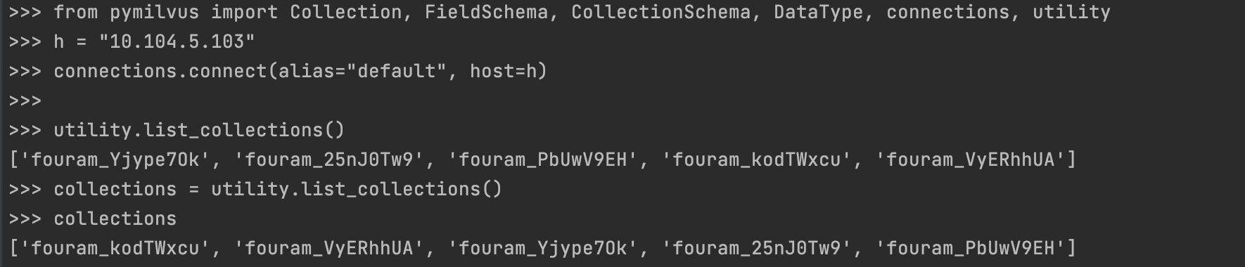 Bug Benchmark Repeatedly Report Metric Collections Number · Issue 23363 · Milvus Io