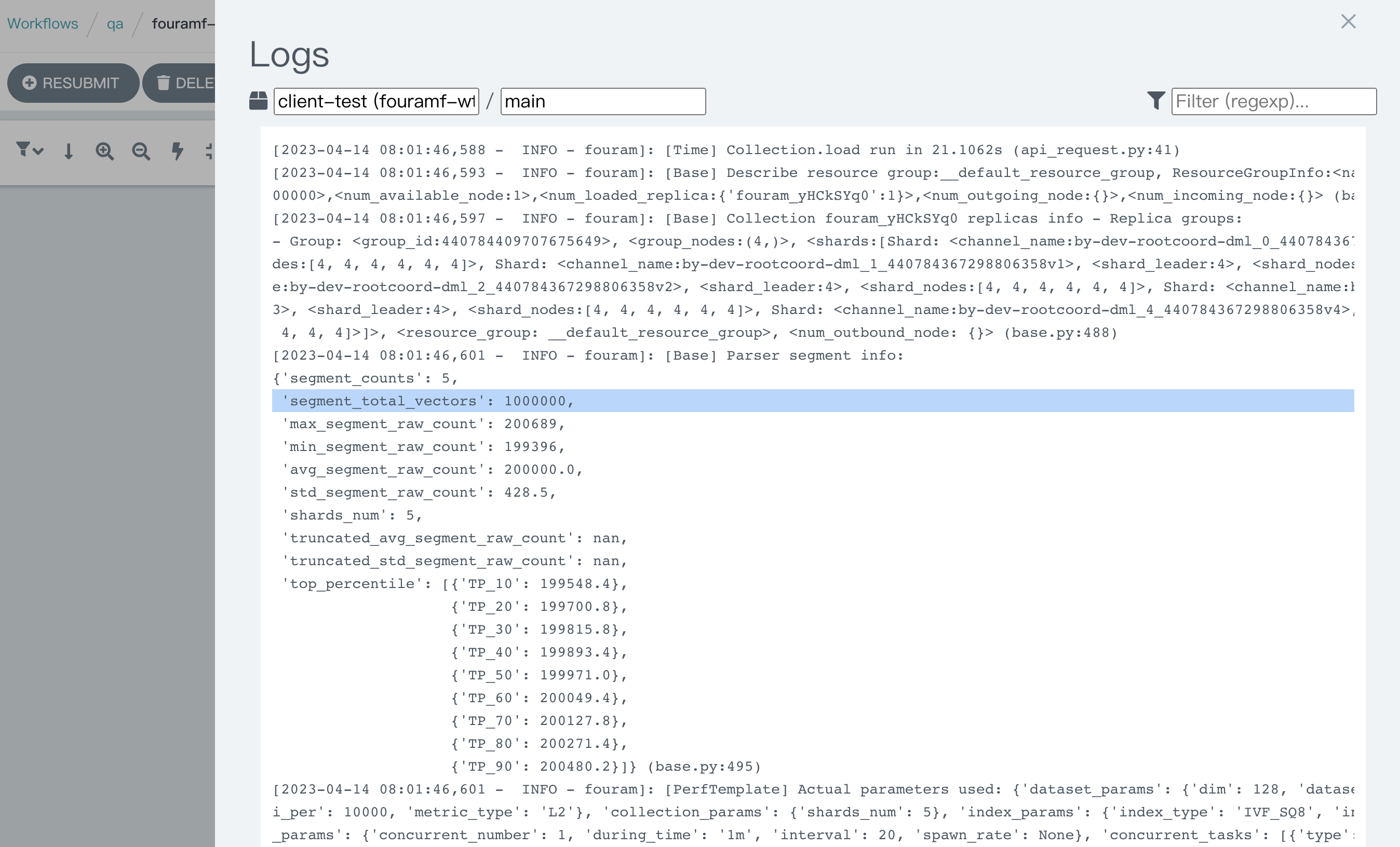 Bug Benchmark Repeatedly Report Metric Collections Number · Issue 23363 · Milvus Io 