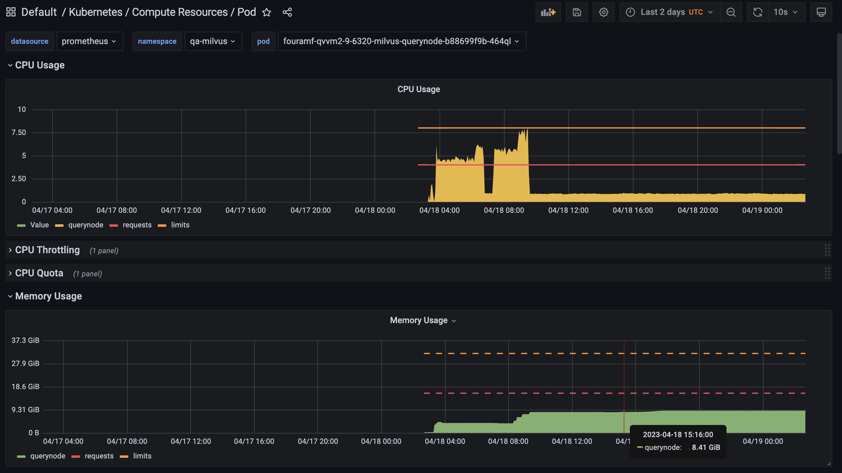 [Bug]: [benchmark][cluster][LoadBalance] number of queryNodes scaled from 5 to 3, several ...
