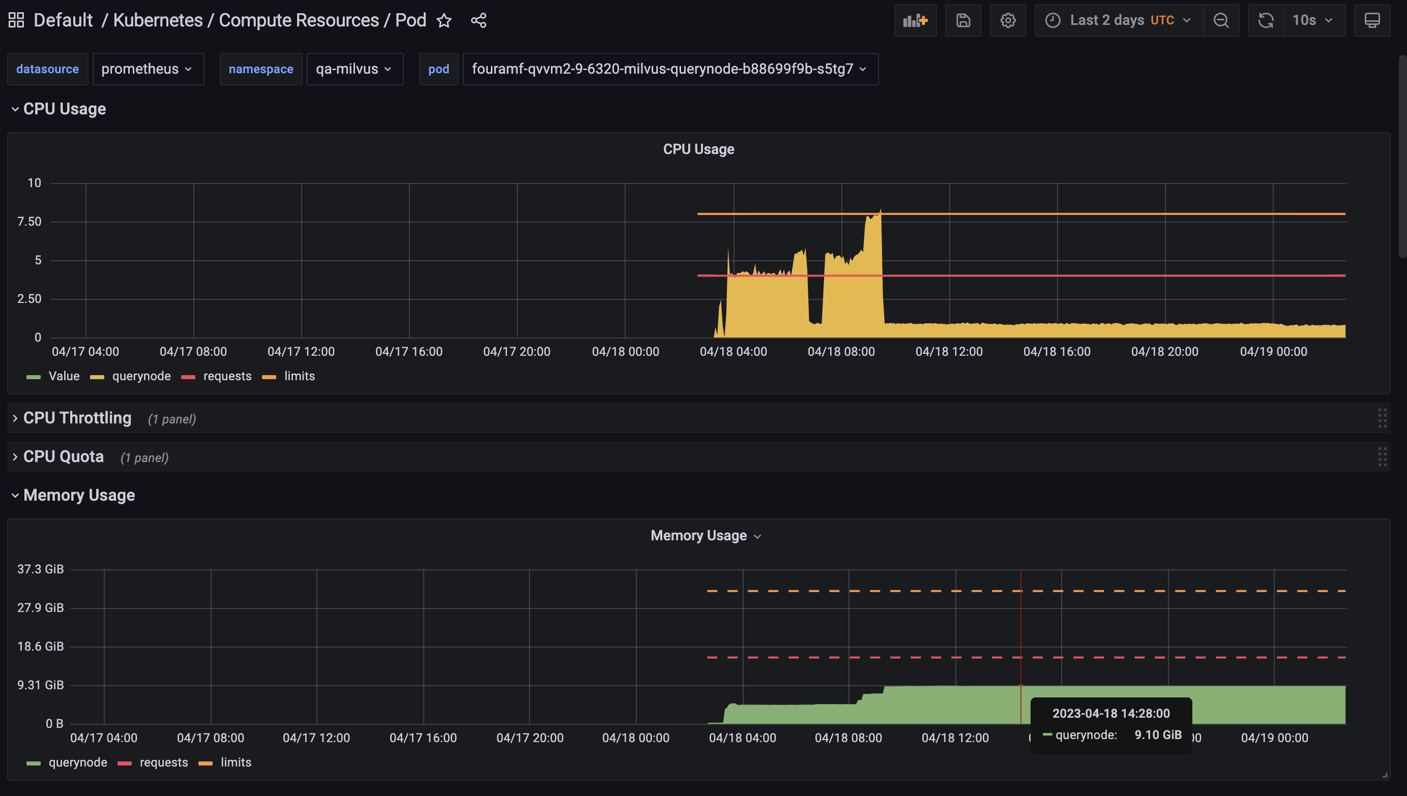 [Bug]: [benchmark][cluster][LoadBalance] number of queryNodes scaled from 5 to 3, several ...