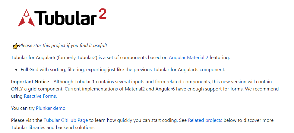 Upgrade documentation · Issue #35 · unosquare/tubular2 · GitHub