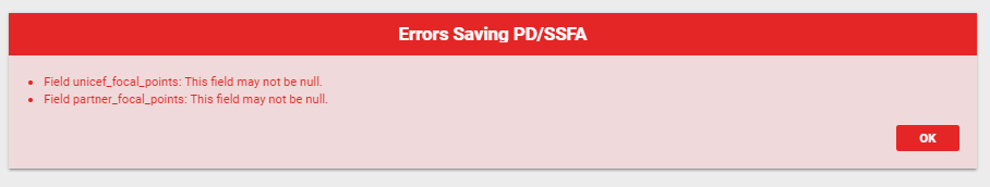Improve errors display · Issue #1128 · unicef/etools-issues · GitHub