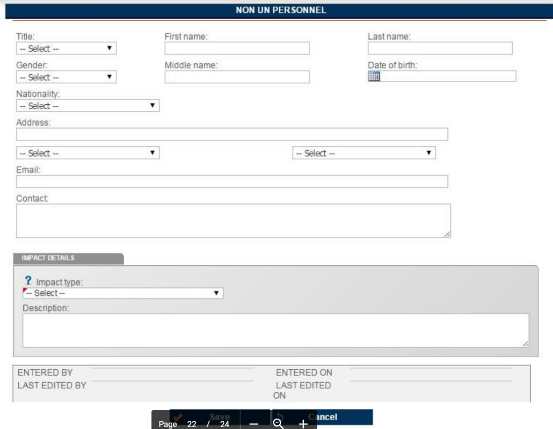 Create persons involved form for incident impact · Issue #45 · unicef ...