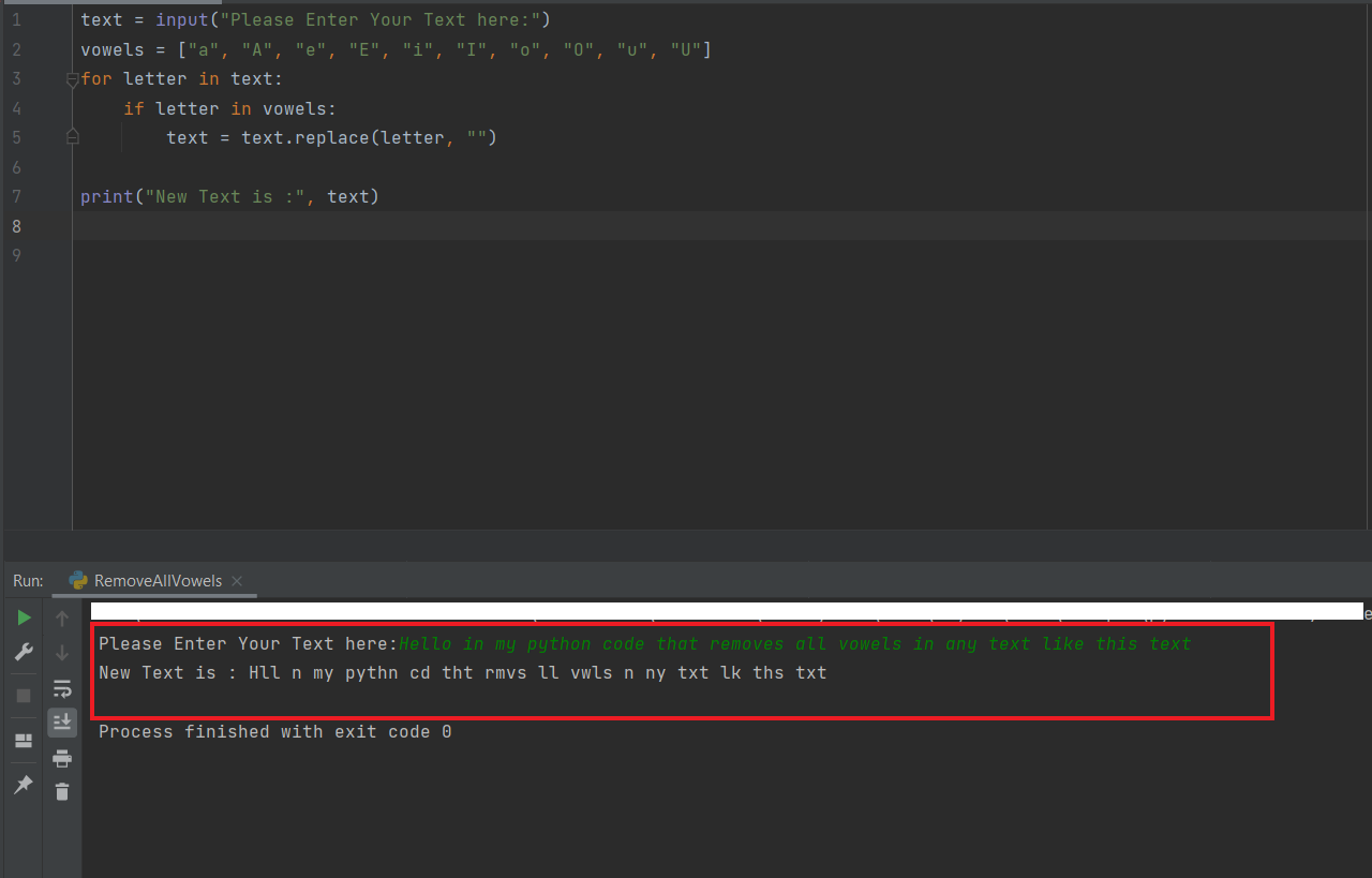 GitHub - Mohamedadelsaleh/Remove-All-Vowels-in-text: Remove All Vowels ...