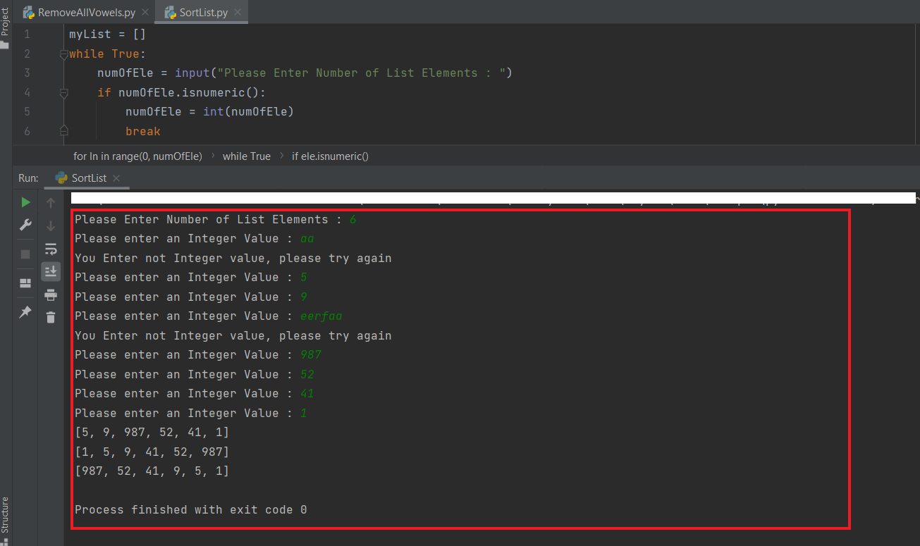 GitHub - Mohamedadelsaleh/Sorting-a-List-Desn-and-Asen: Sortin a List ...
