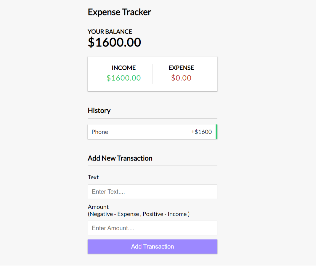 GitHub - Mohamedadelsaleh/Expense-Tracker: Expense Tracker using React-JS