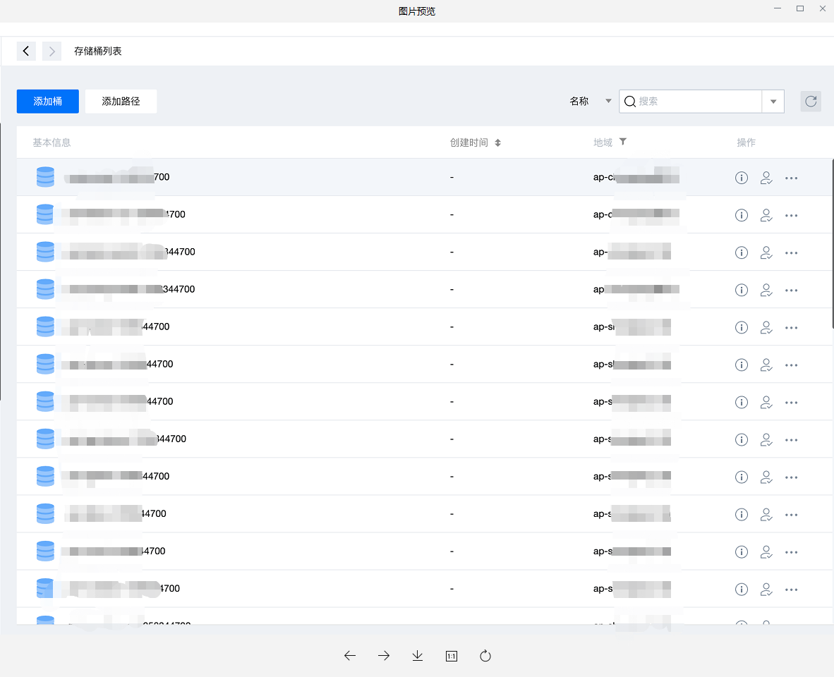 同一账户，在桌面端能访问到桶，但在网页端却提示没有权限 · Issue #173 · TencentCloud/cosbrowser · GitHub
