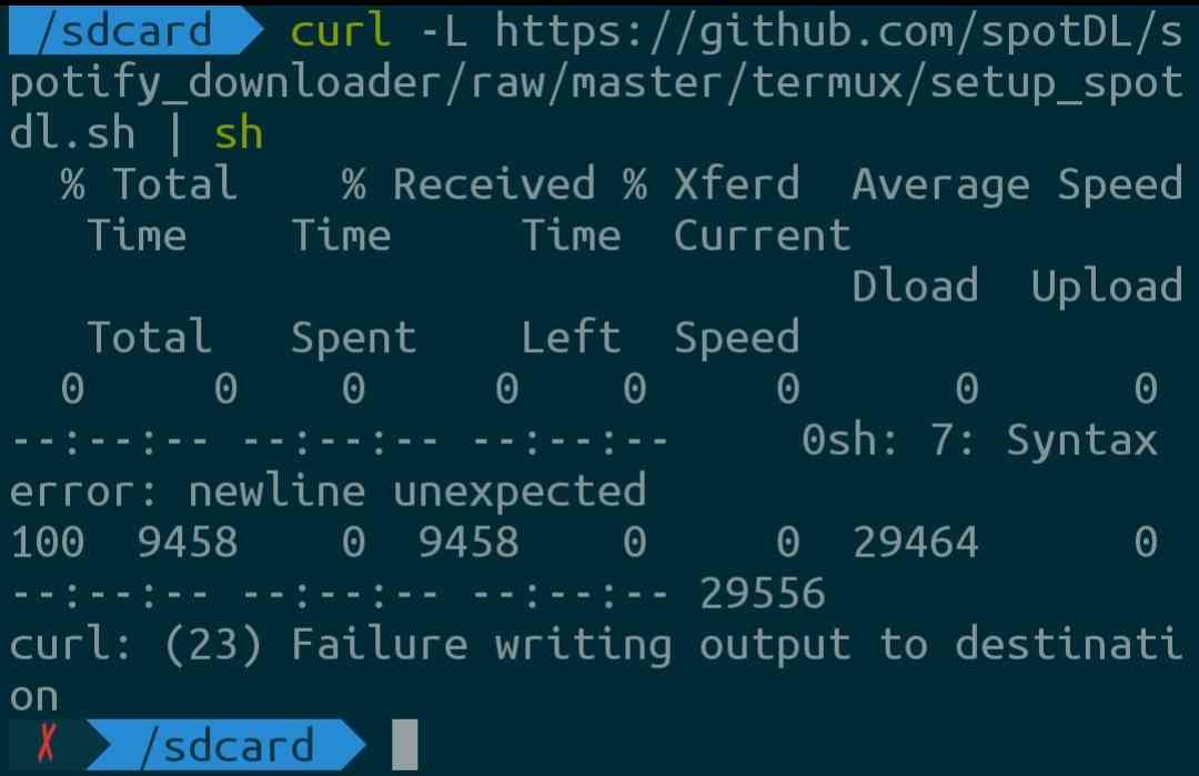 Termux downloading not working · Issue #1228 · spotDL/spotify-downloader · GitHub