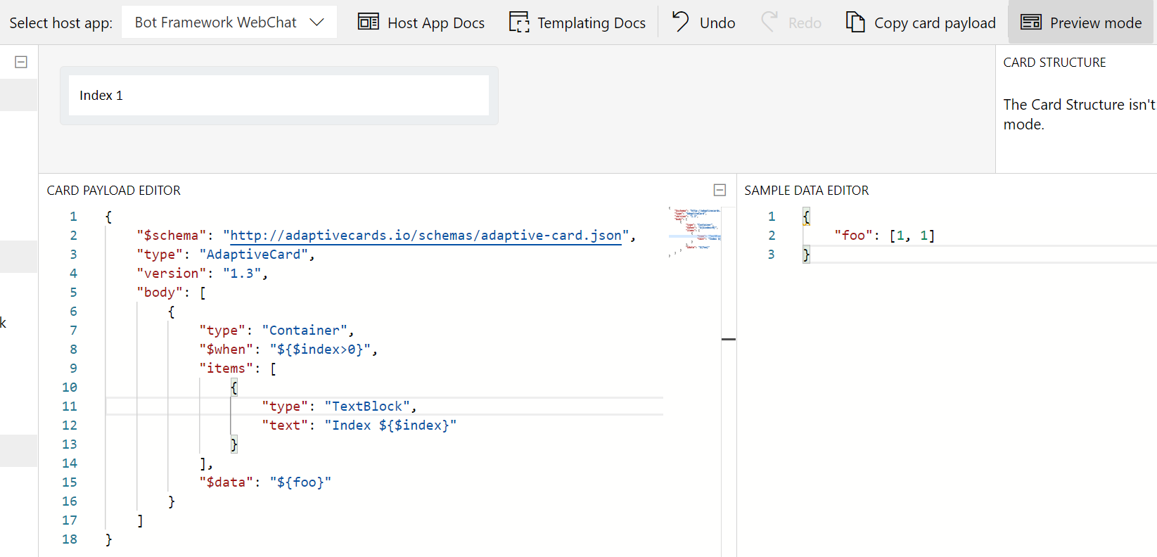[Bug] [Templating] [dot Net] `$when` condition doesn't work as expected ...