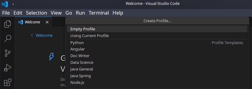 "Profile Templates" are missing · Issue #1511 · VSCodium/vscodium · GitHub