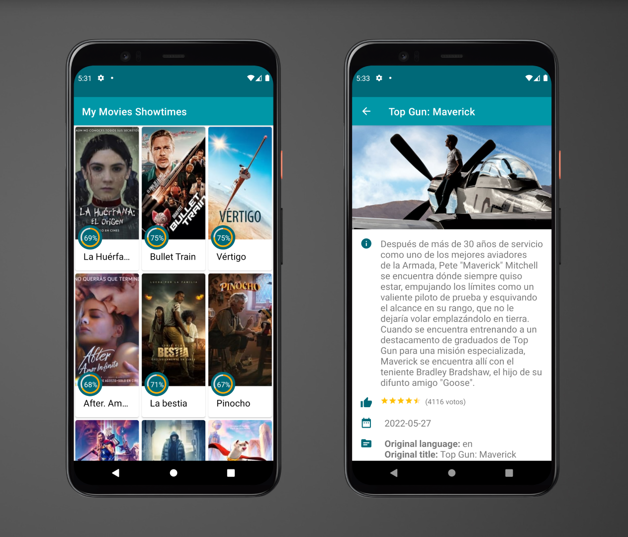 GitHub - Osovan/MiCartelera: app de películas de cine