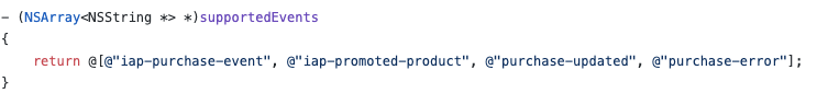 'purchase-updated' is not supported event type for RNIapIos · Issue #627 · hyochan/react-native ...