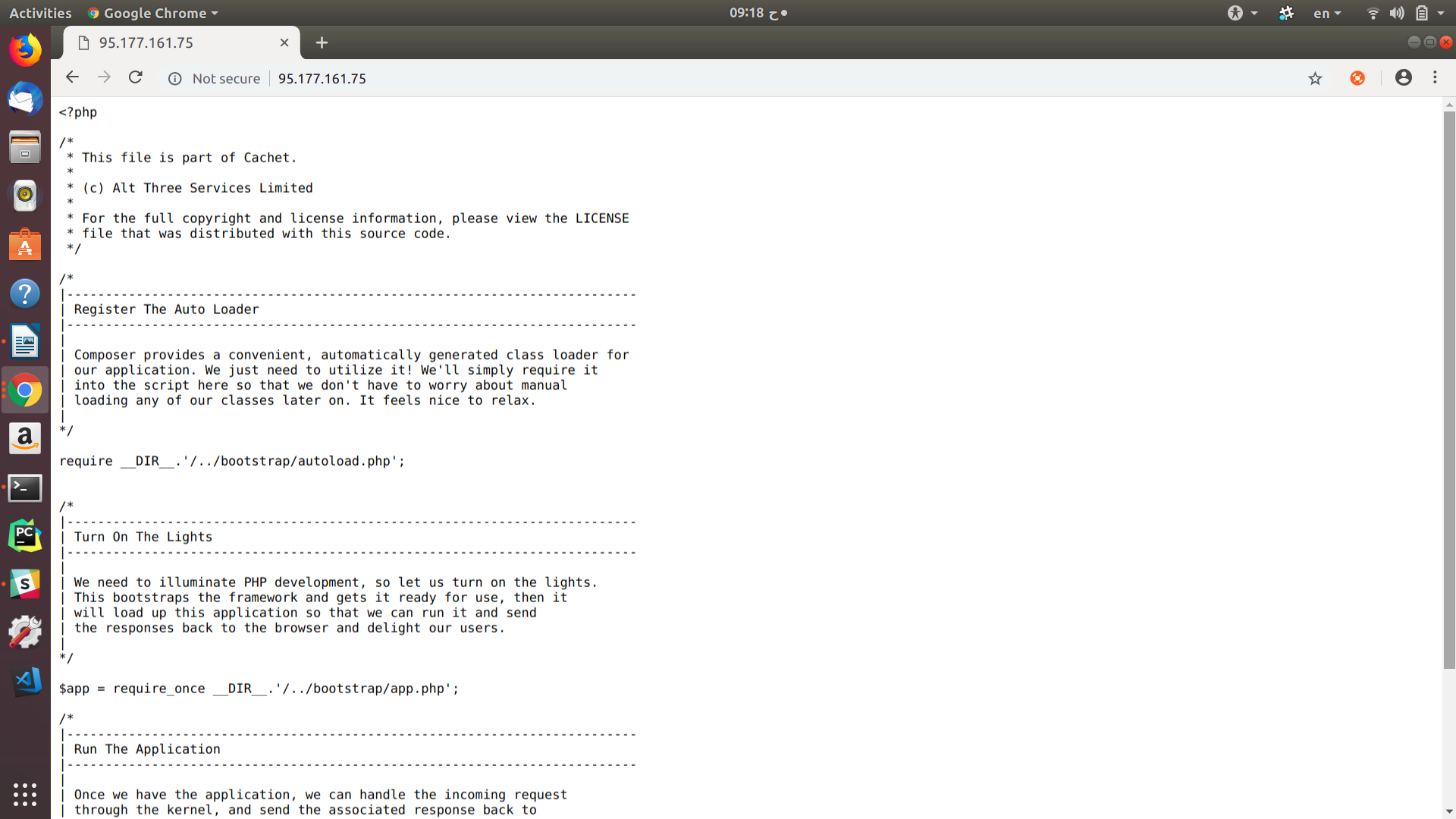 Can't run the Cachet successfully · Issue #3454 · cachethq/cachet · GitHub