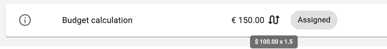Currency displayed on component page · Issue #646 · openkfw/TruBudget · GitHub