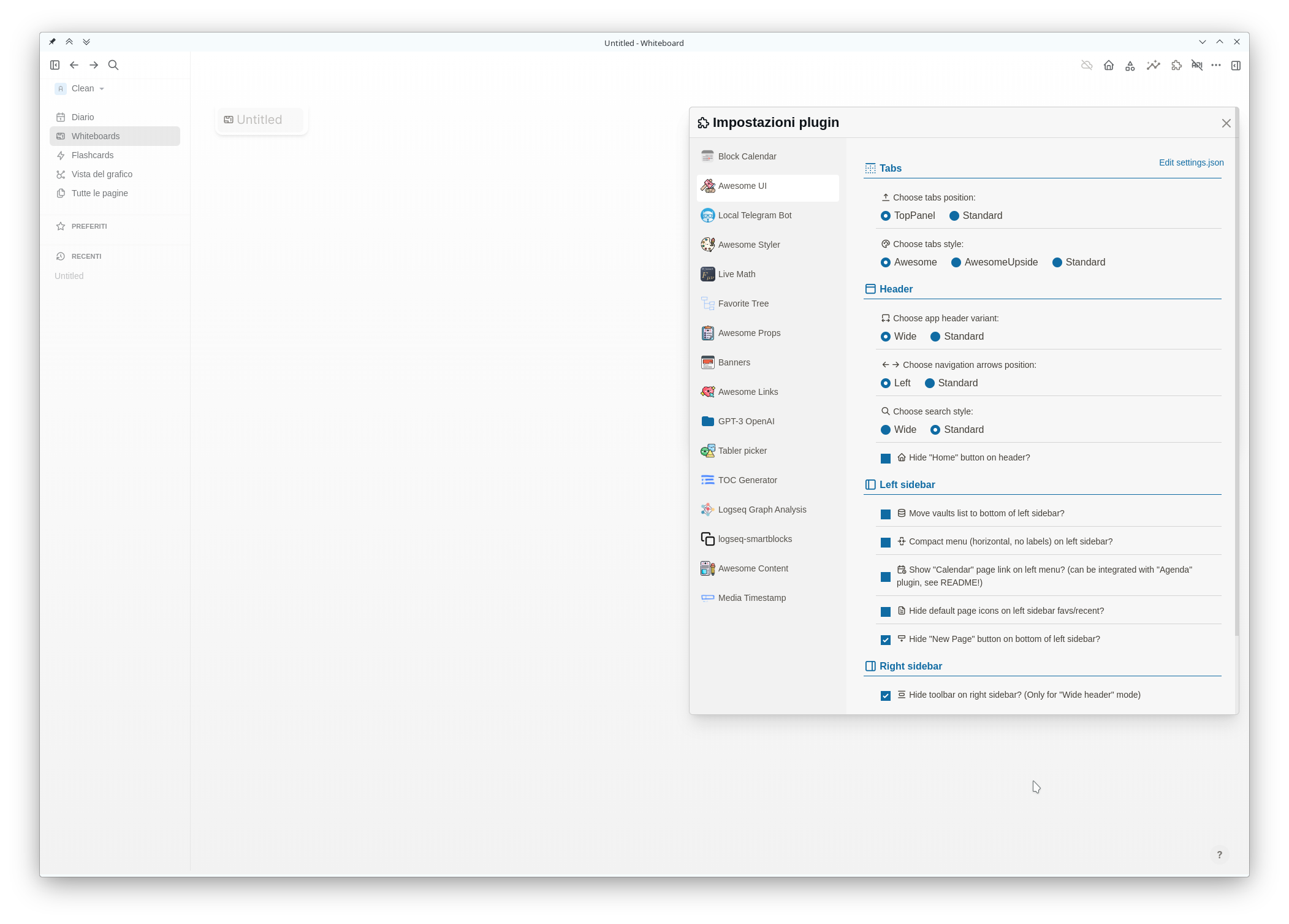 Wide header makes Whiteboards disapper · Issue #71 · yoyurec/logseq-awesome-ui · GitHub