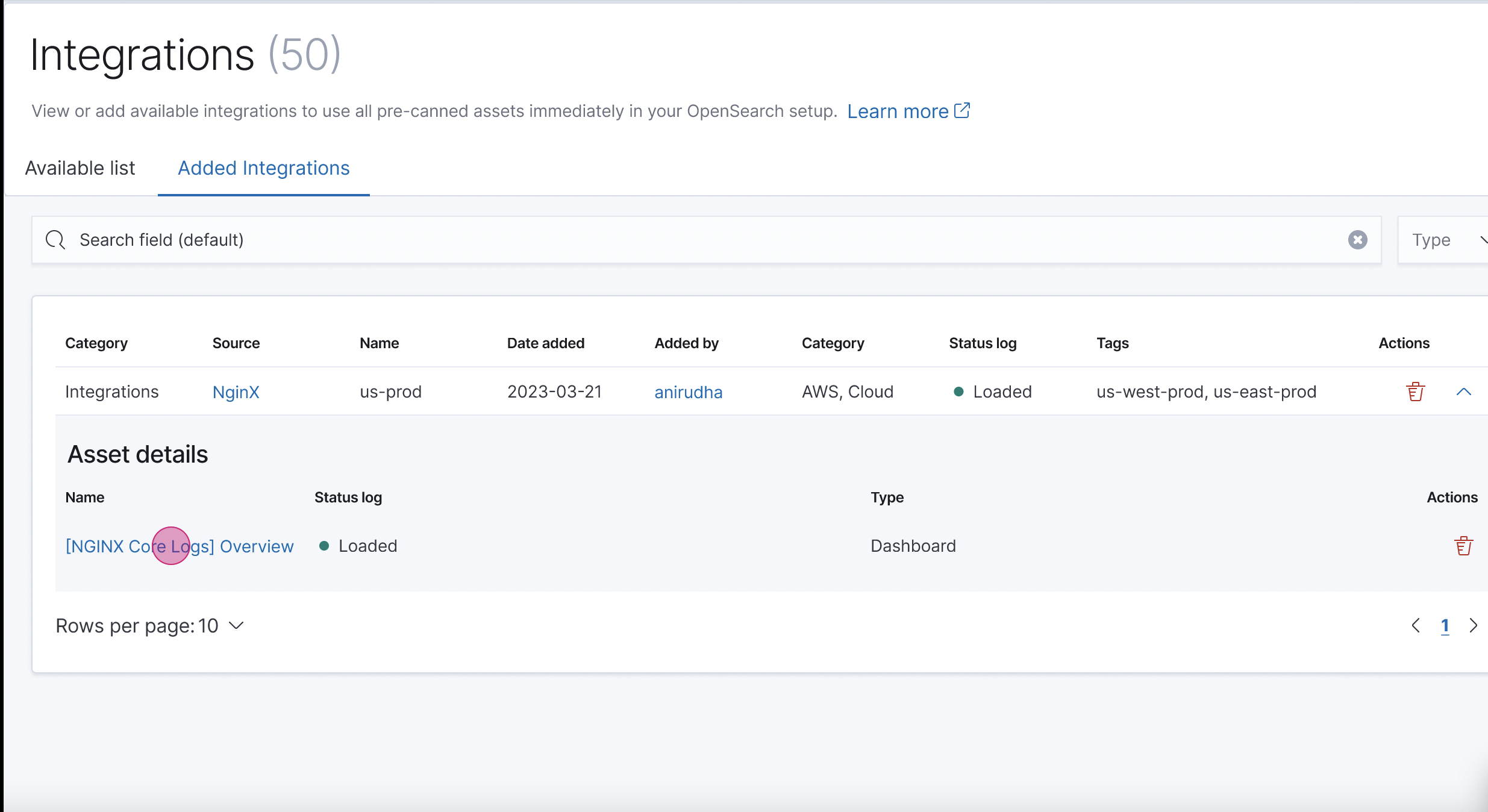 [FEATURE] Added Assets Page · Issue #321 · opensearch-project/dashboards-observability · GitHub