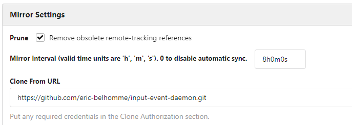 Missing Mirror Source Informations When Requested Throught Api · Issue 12450 · Go Giteagitea