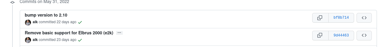 Why e2k support is removed? · Issue #1345 · gperftools/gperftools · GitHub