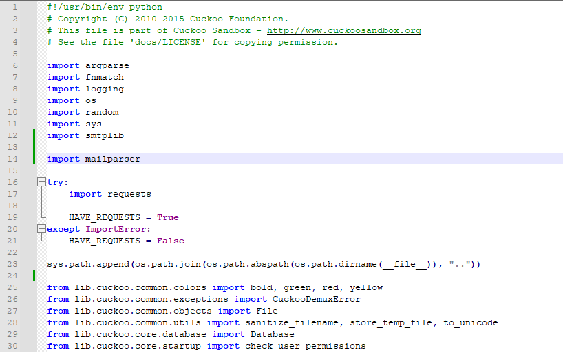 Cannot import extra module in submit.py · Issue #1343 · kevoreilly/CAPEv2 · GitHub