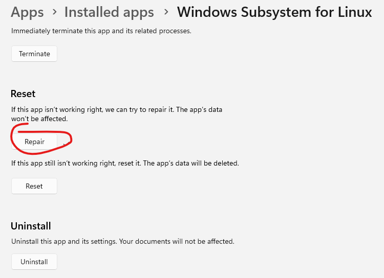 wsl command outputs "The system cannot find the file specified." · Issue #5906 · microsoft/WSL ...