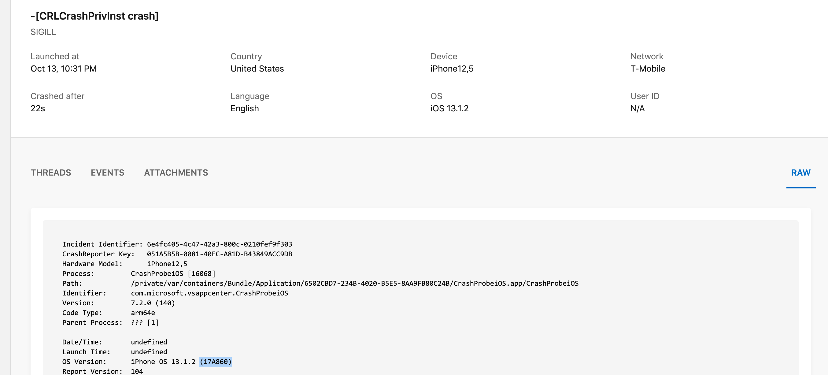Crash Reports - Missing symbols on some system frameworks · Issue #1309 ...