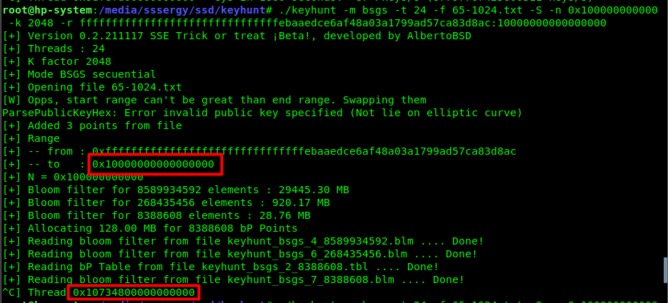 Error? · Issue #187 · albertobsd/keyhunt · GitHub