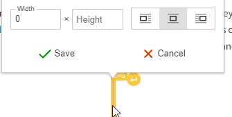 Table properties: Setting `width` to `0` makes table properties toolbar unreachable · Issue ...